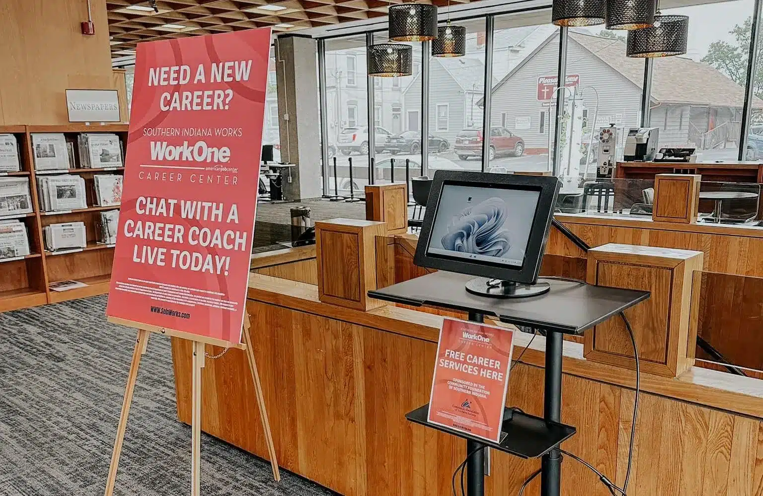 New Kiosk at New Albany Floyd County Library Improves How We Connect ...